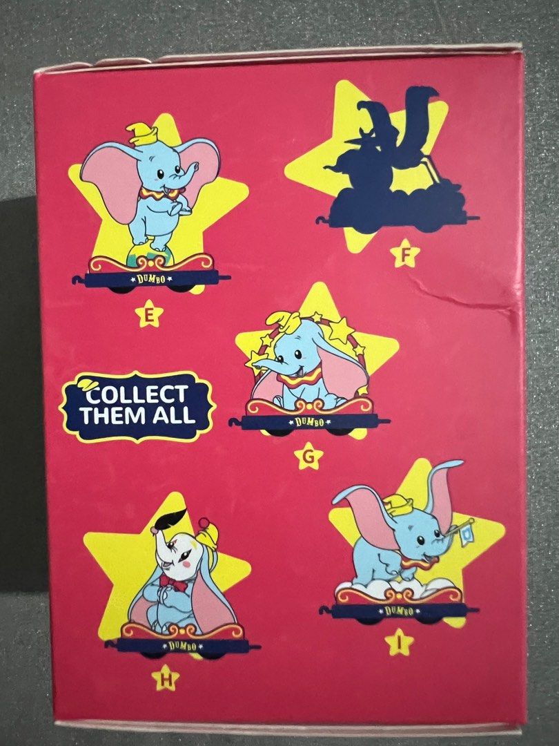 Sealed Dumbo Train Circus Blind Box, Hobbies & Toys, Toys & Games on ...