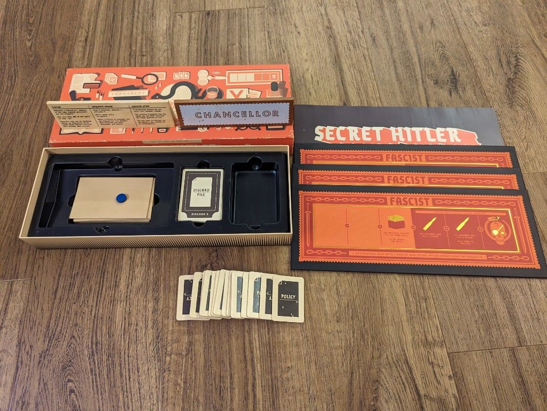 Secret Hitler - authentic original, Hobbies & Toys, Toys & Games on ...