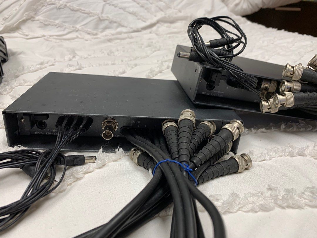 Sennheiser Microphone Receiver and Antenna Splitter Transmitter on ...