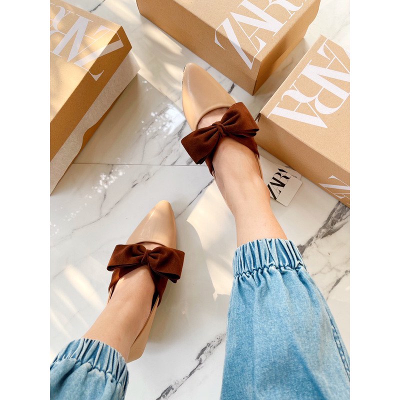 Sepatu ZARA Premium, Fesyen Wanita, Sepatu di Carousell