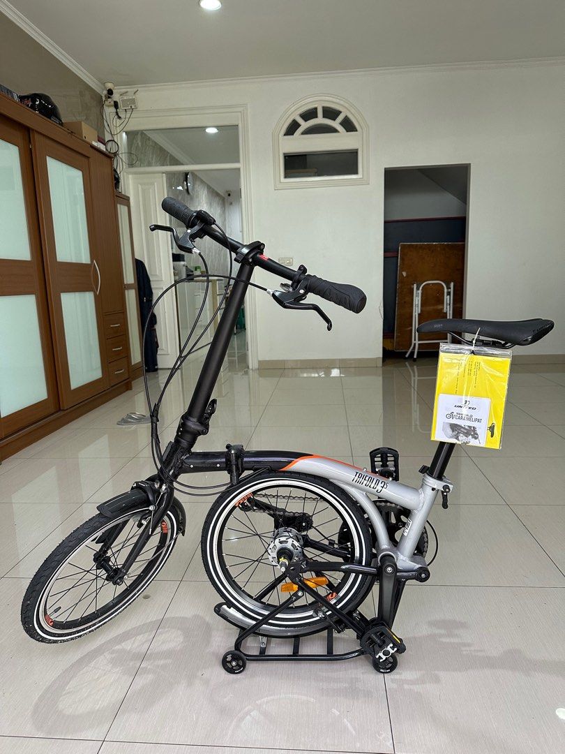 Sepeda lipat / lipet trifold 3s bukan brompton / 3sixty, Olah Raga ...
