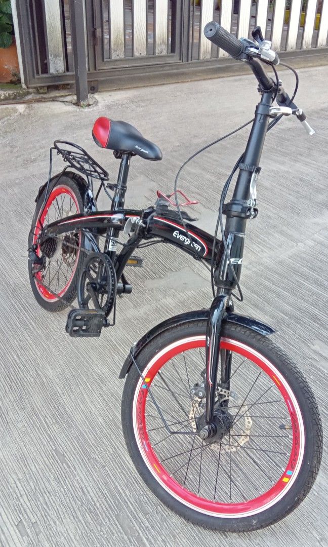 Sepeda Lipat Evergreen 20 inch 7 Speed ( Kondisi mulus 97% ) on Carousell