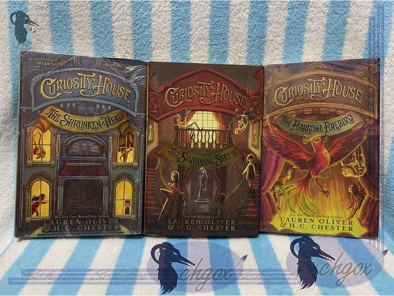 [SET / LOT OF 3] Curiosity House - Shrunken Head ; Screaming Statue ...