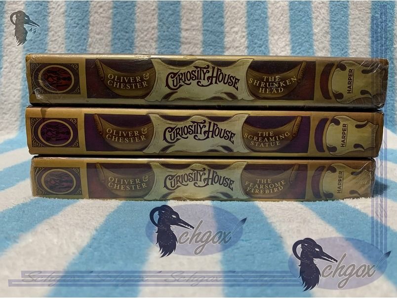 [SET / LOT OF 3] Curiosity House - Shrunken Head ; Screaming Statue ...