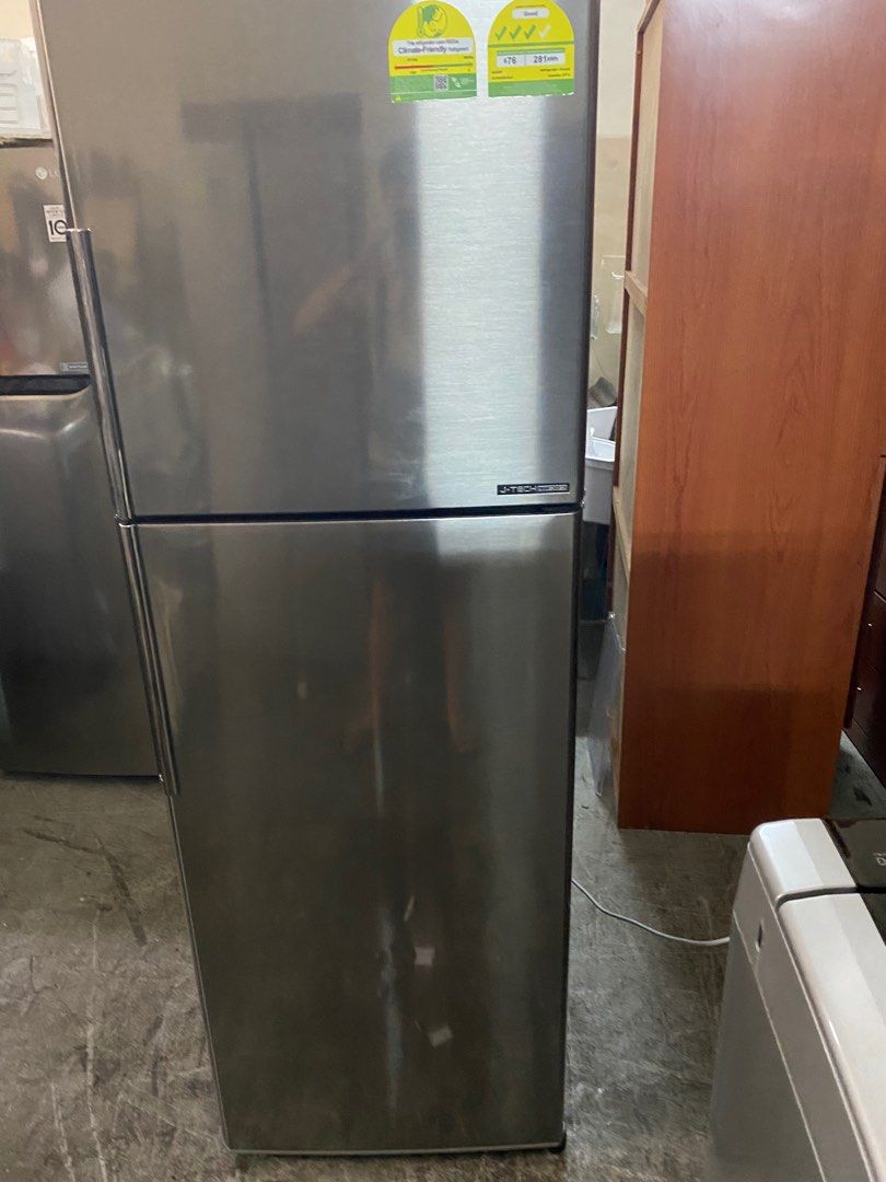 Sharp 317l 2 door fridge / refrigerator, TV & Home Appliances, Kitchen ...