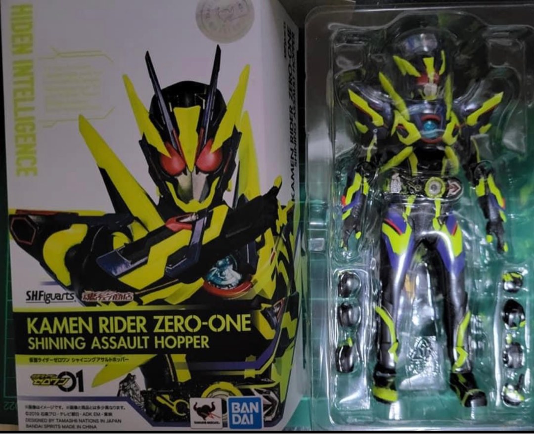 三隻Shf 01 kamen rider zero one shining hopper shining assault hopper 001 ...