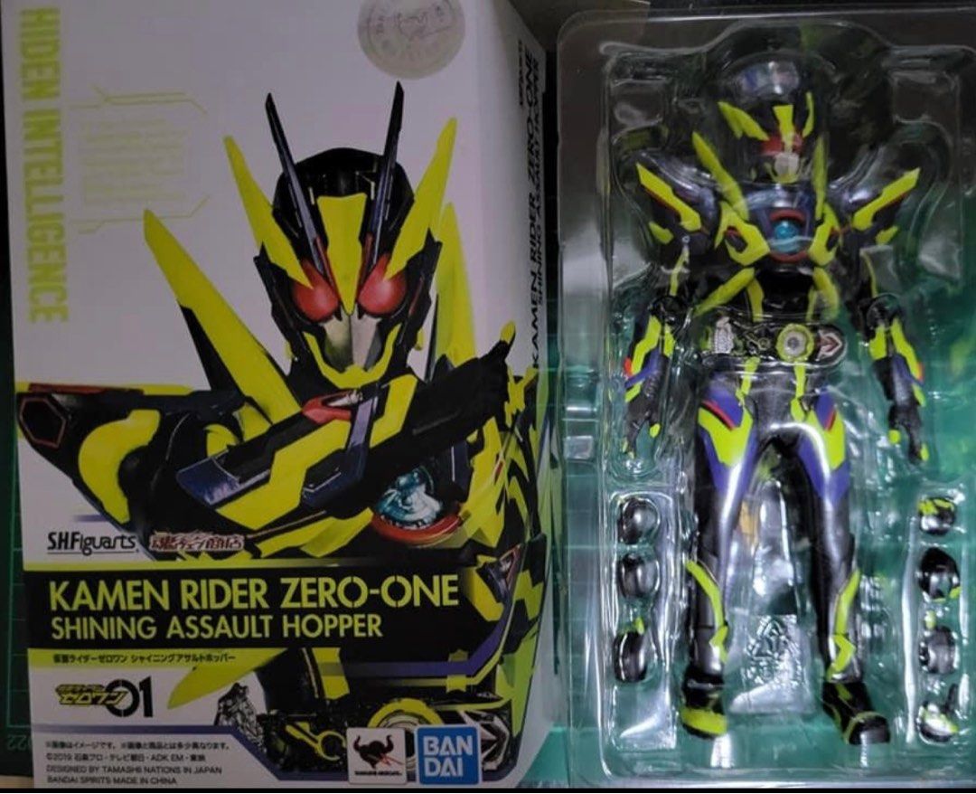 三隻Shf 01 kamen rider zero one shining hopper shining assault hopper 001 ...