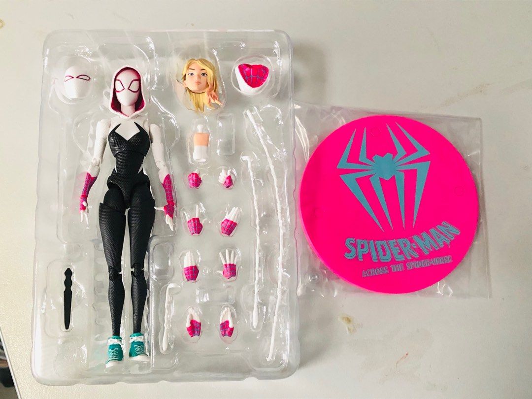SHF Spider Gwen Spiderverse Spiderman Marvel SHFIGUARTS original ...
