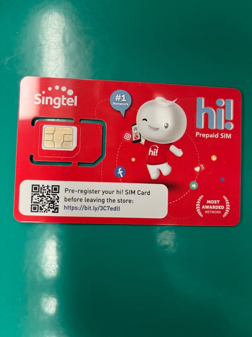 Singtel Prepaid Card, Mobile Phones & Gadgets, Other Gadgets on Carousell