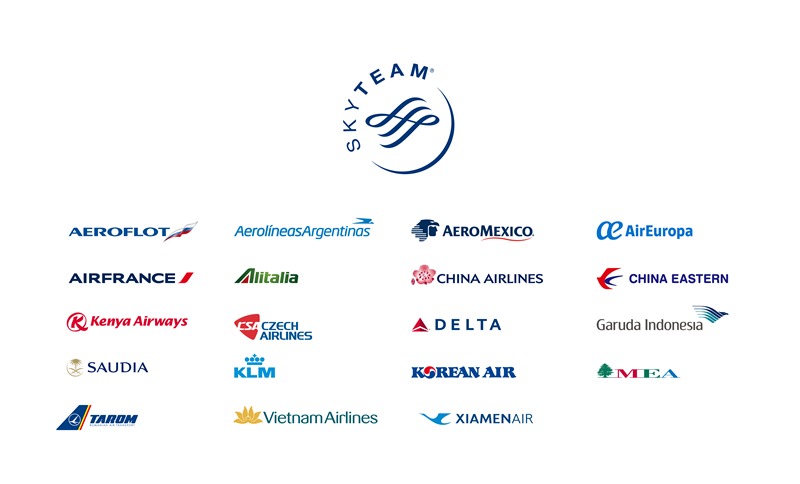 Skyteam Miles China Airlines Air France Korean Air Xiamen Air China Eastern Klm Delta