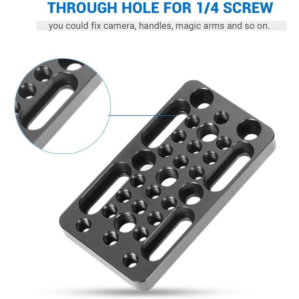 Smallrig 1598 Mounting Cheese Plate Photo Camera Switch Plate (Easy to ...