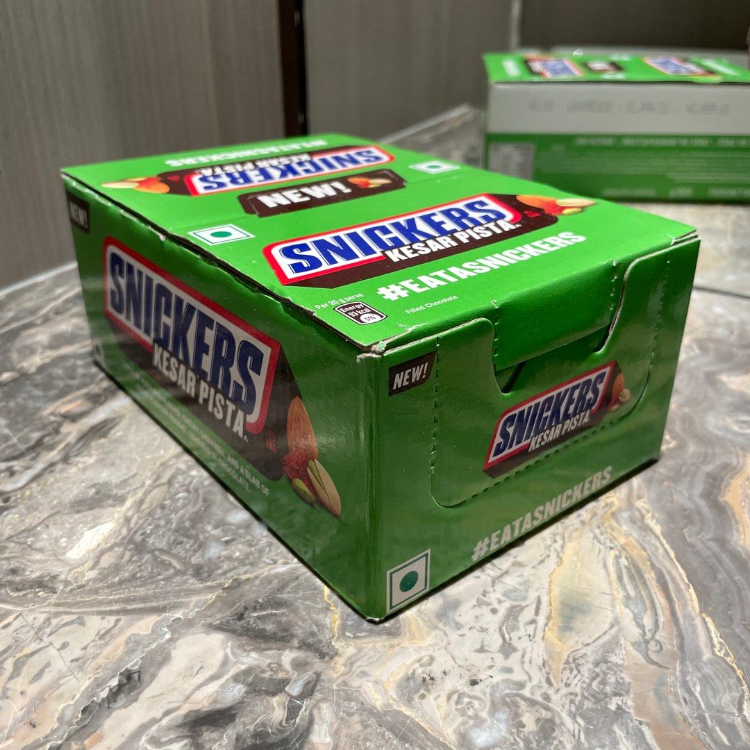 Snickers - Pistachio (40g), Food & Drinks, Other Food & Drinks on Carousell