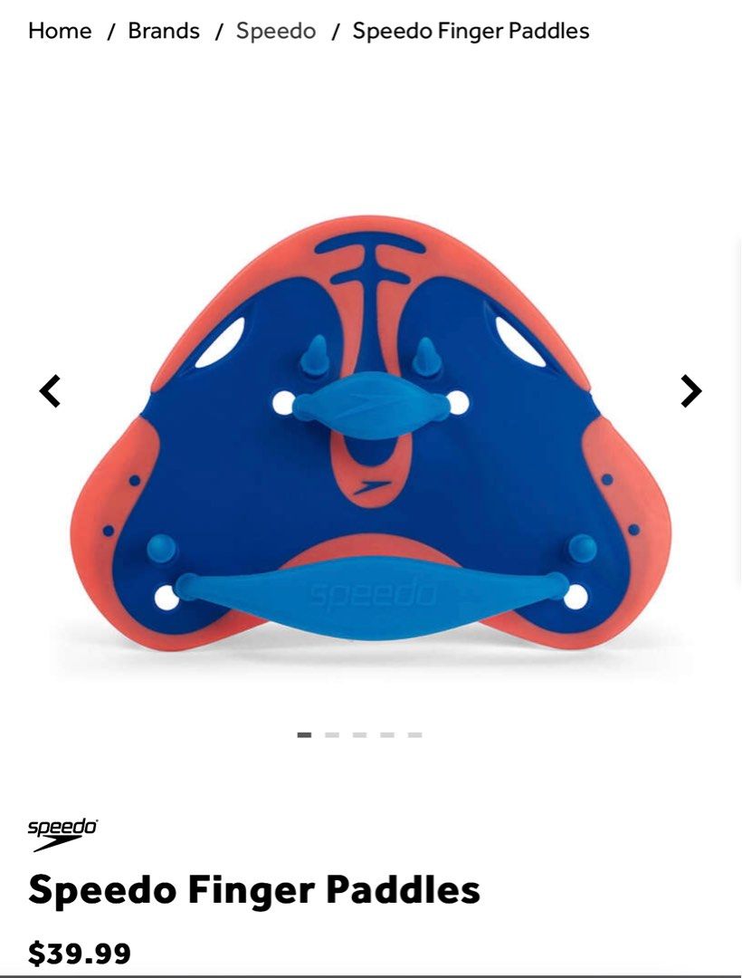 Speedo Finger Paddles, Sports Equipment, Sports & Games, Water Sports ...