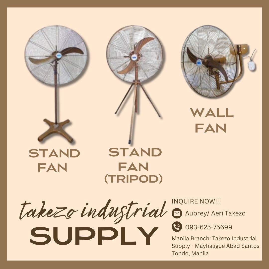 STAND / WALL FAN, Commercial & Industrial, Construction Tools ...