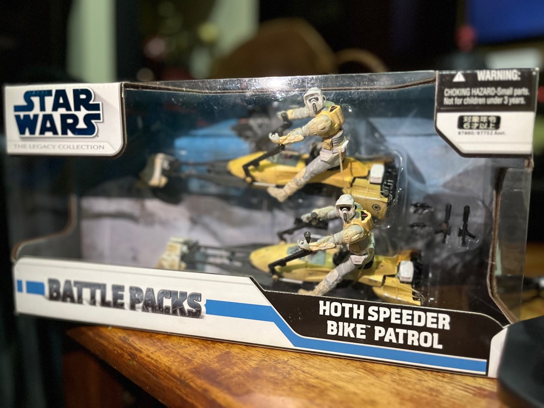 Star Wars Legacy Collection BattlePacks “Hoth Speederbike Patrol”, Hobbies & Toys, Toys & Games ...