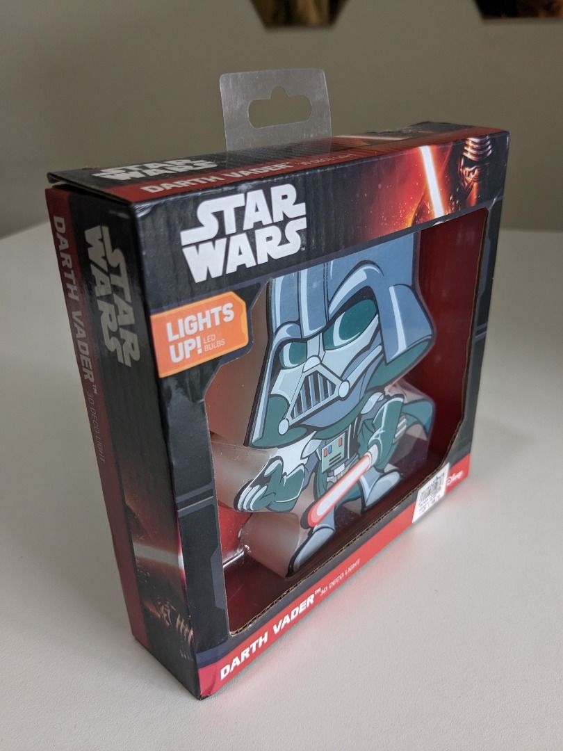 Star Wars Darth Vader 3D Deco Light on Carousell