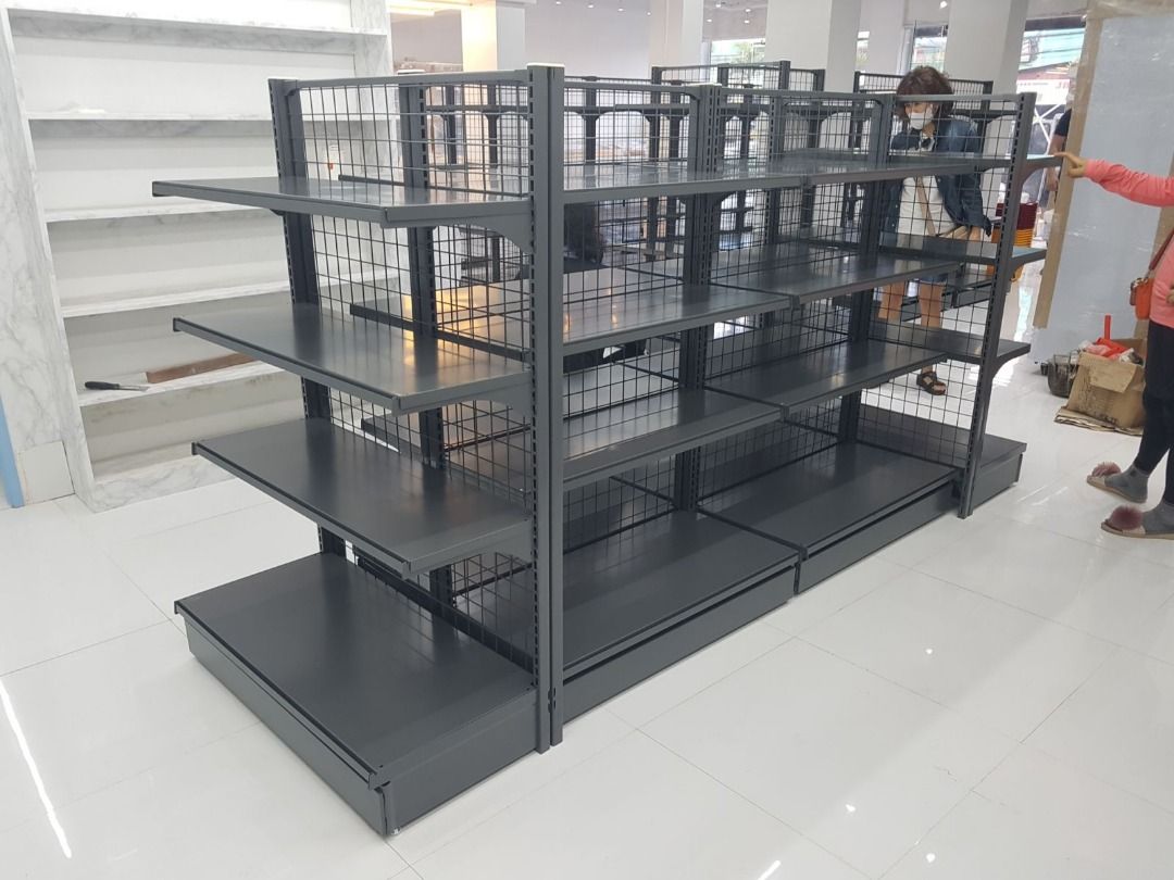 steel shelves standee metal shelves, Furniture & Home Living, Furniture ...