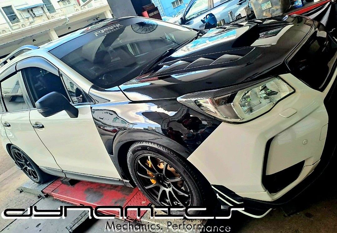 Subaru Forester SJ: Customised side fenders with vents, Car Accessories ...