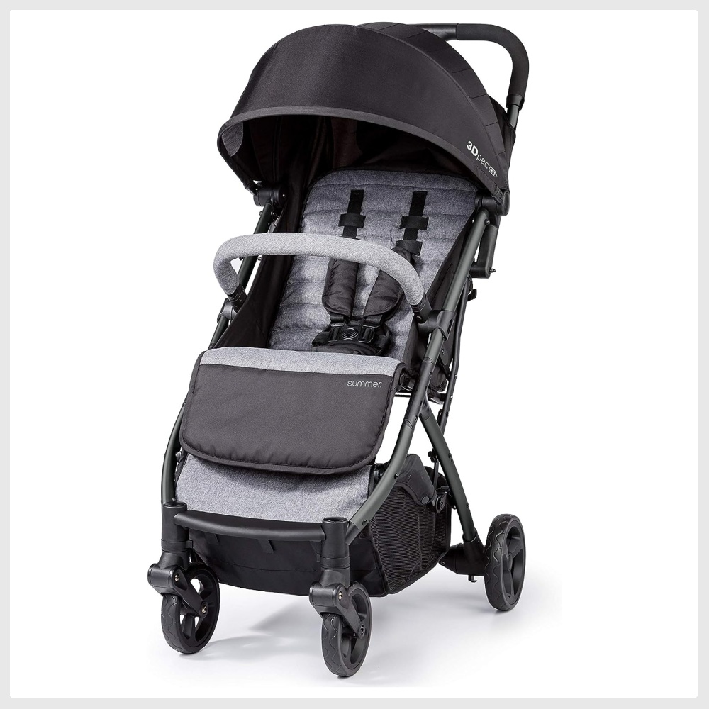 Summer Infant 3DPac Stroller, Lightweight and Compact Carseat Adaptable ...