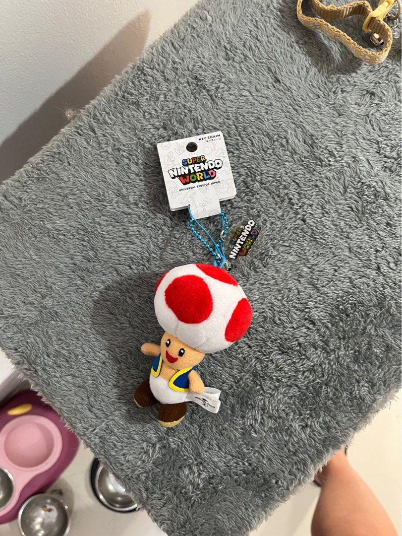 Super Mario Plushie Keychain on Carousell