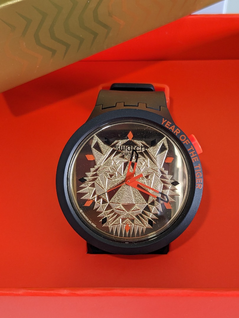 Swatch Tiger Power 2022 SB03Z102 on Carousell