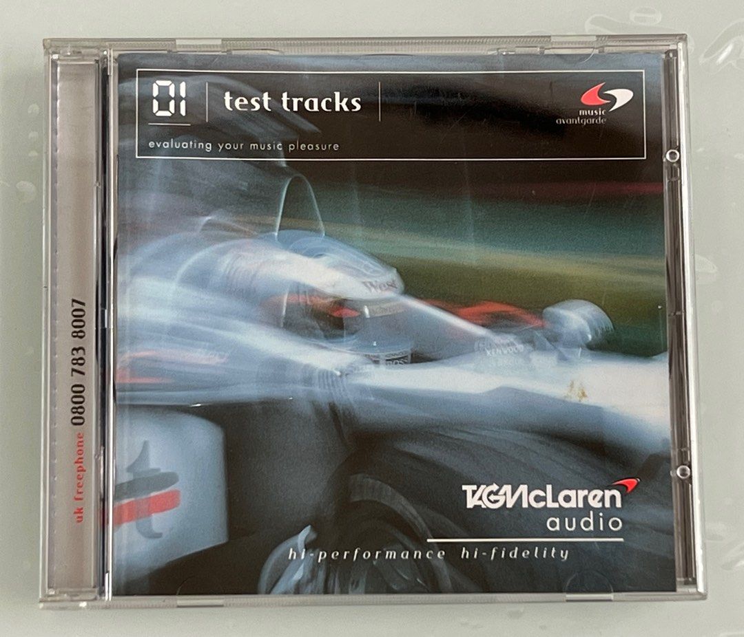 TAGMcLaren audio - test tracks, Hobbies & Toys, Music & Media, CDs ...