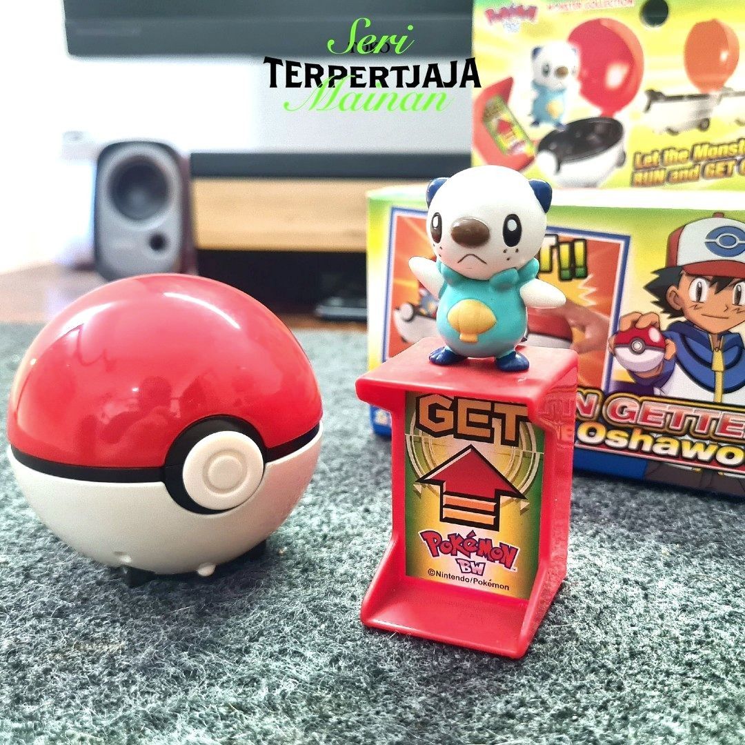 Takara Tomy - Pokemon Getter Pokeball Oshawott, Toys & Collectibles ...