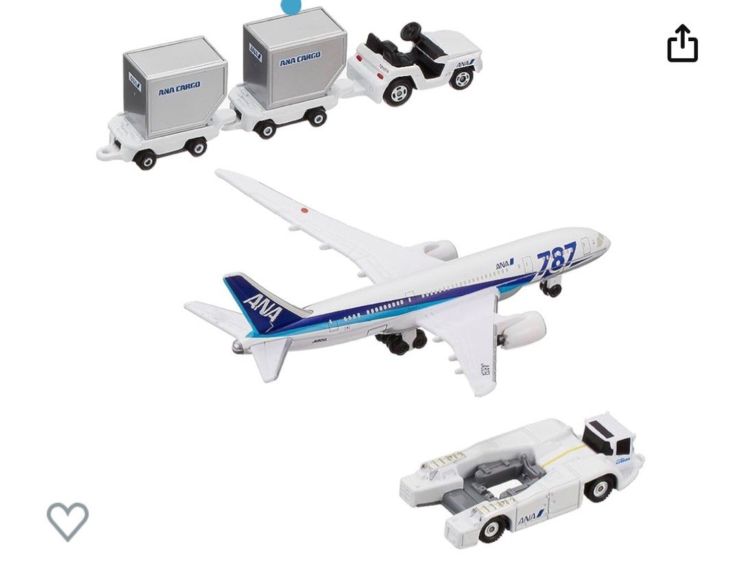 Takara Tomy Tomica Gift 787 Airport Set, ANA,, Hobbies & Toys ...