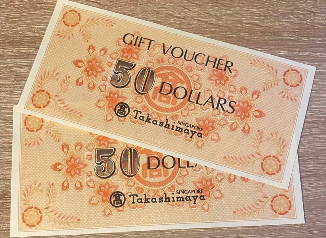 Takashimaya Vouchers - $3000, Tickets & Vouchers, Vouchers on Carousell