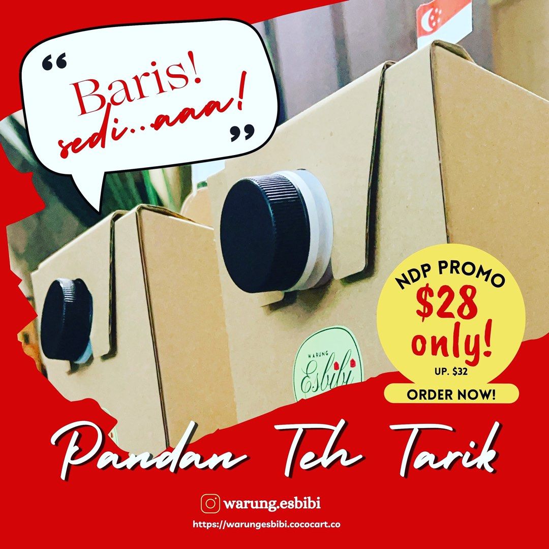 Teh Tarik Pandan, Food & Drinks, Beverages on Carousell