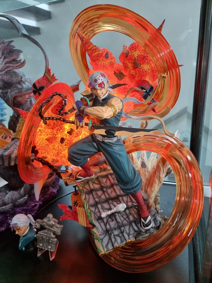 Tengen Uzui Sound Hashira Demon Slayer 1/6 scale resin gk statue figure ...