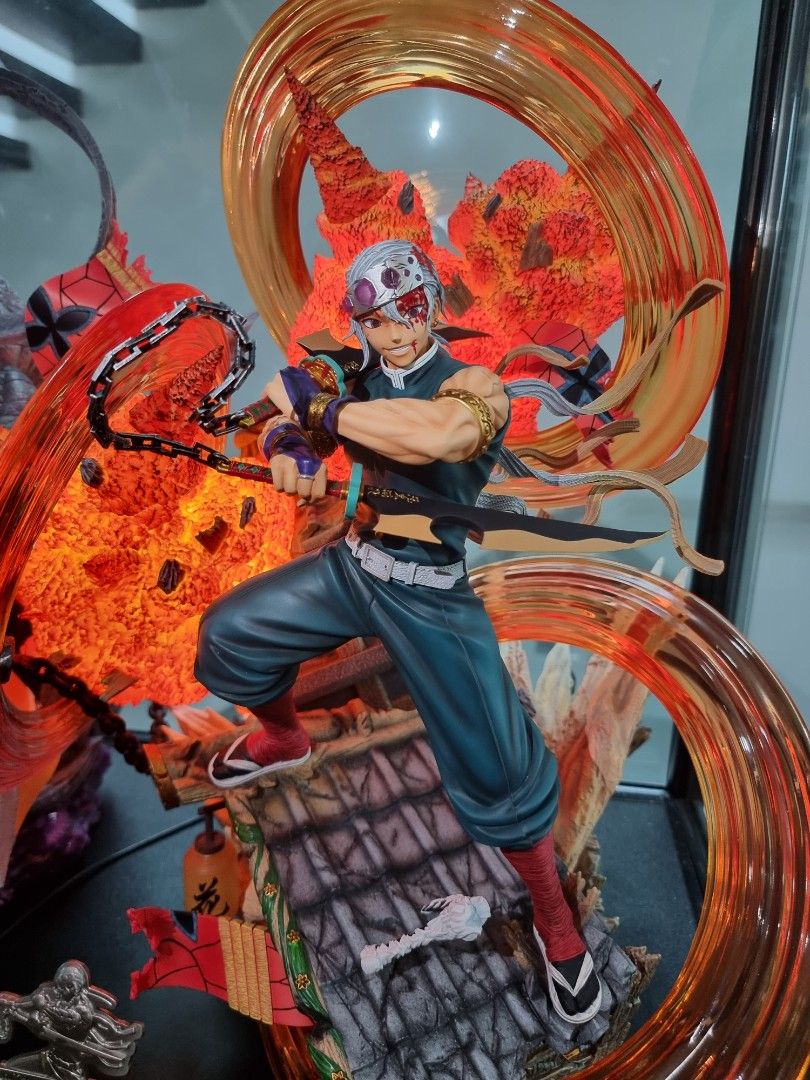 Tengen Uzui Sound Hashira Demon Slayer 1/6 scale resin gk statue figure ...