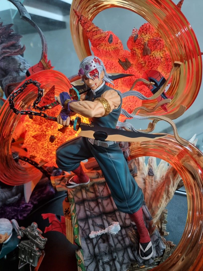Tengen Uzui Sound Hashira Demon Slayer 1/6 scale resin gk statue figure ...
