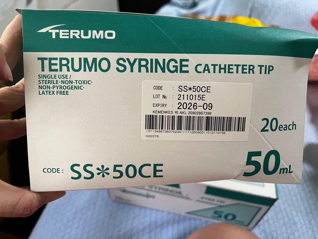 Terumo Syringe 50ml Health And Nutrition Medical Supplies And Tools On Carousell