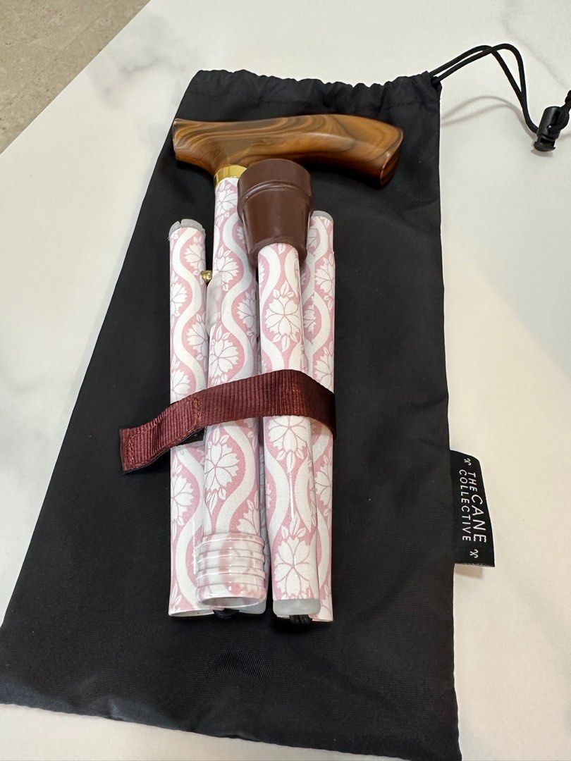 The Cane Collective foldable walking stick, Health & Nutrition ...