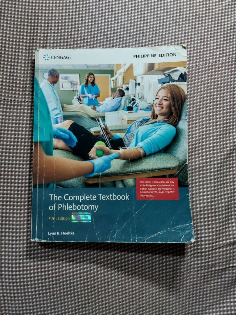 The Complete Textbook of Phlebotomy on Carousell