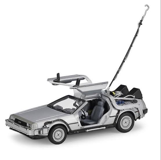 Time Machine part 1 bttf 1:24 Welly on Carousell