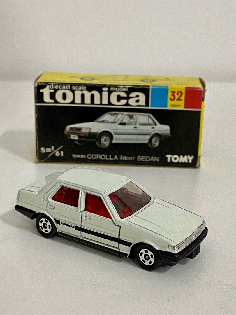 Tomica black box Toyota Corolla Sedan Made in Japan, Hobbies & Toys ...