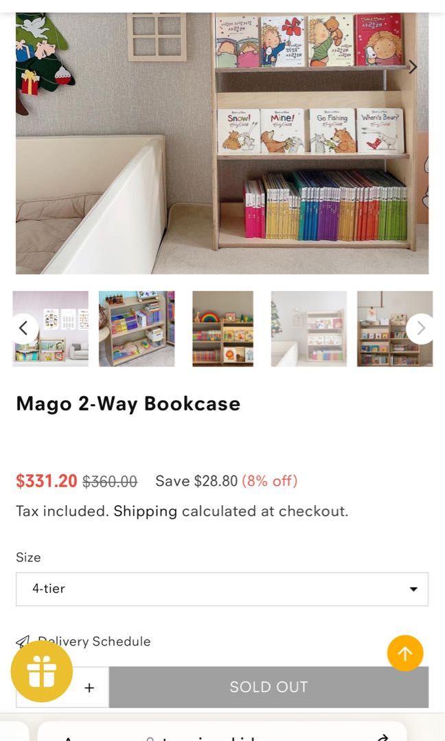 Topping kids Mago 2 way bookshelf, Furniture & Home Living, Furniture ...