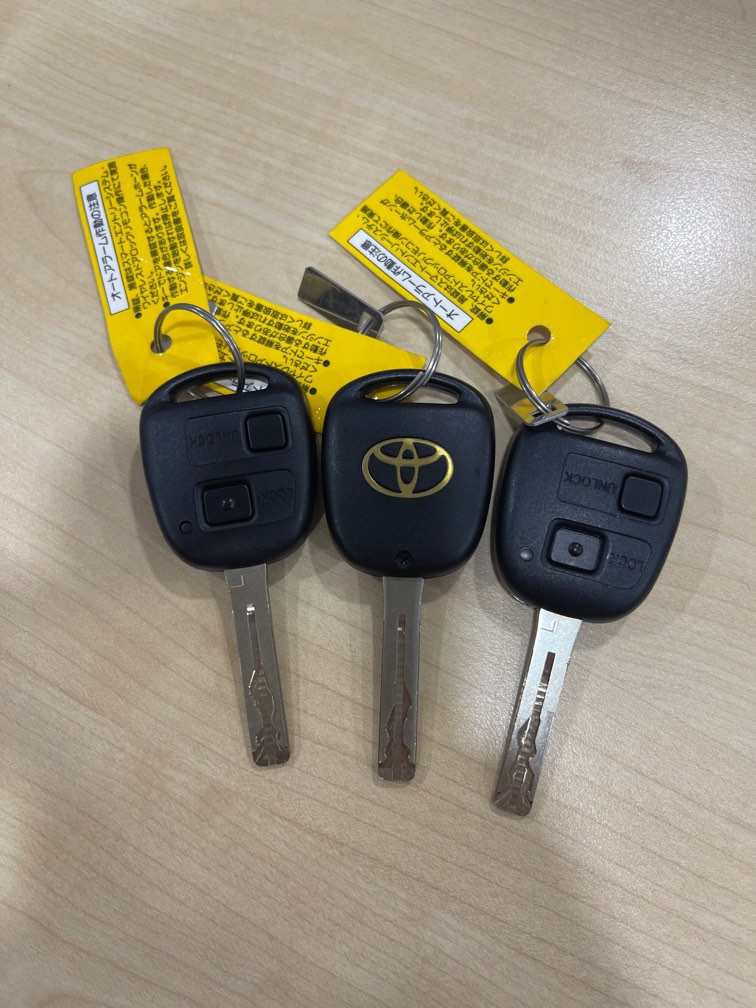 Toyota Harrier Spare key, Car Accessories, Accessories on Carousell