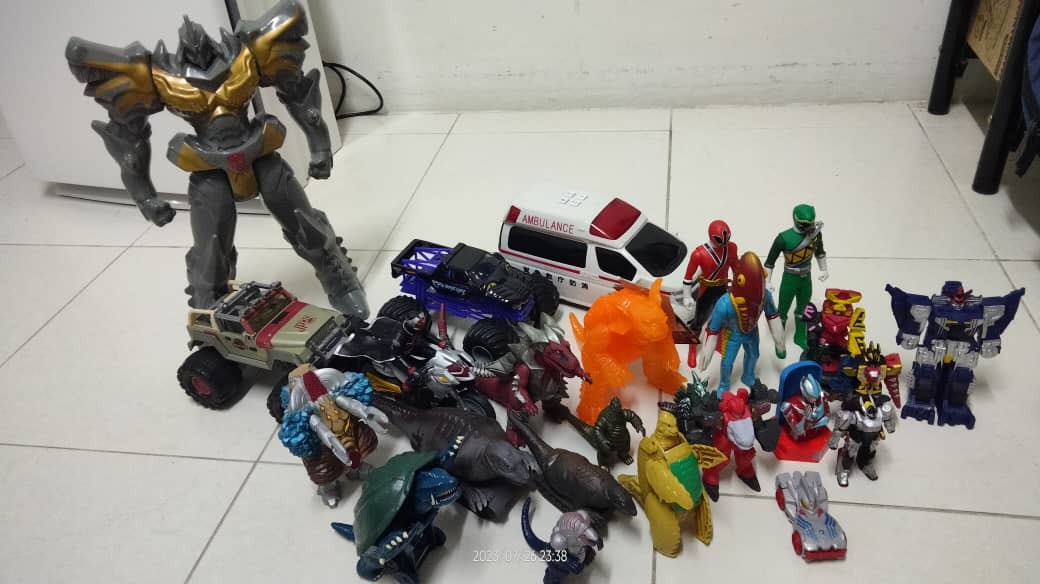 Toys Action Figure Hotwheels Kaiju Kamen Rider Power Rangers Super ...