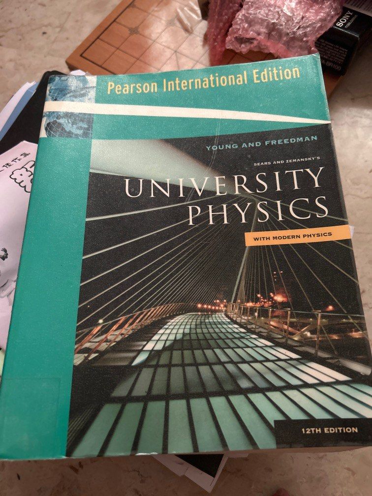University Physics textbook, Hobbies & Toys, Books & Magazines ...