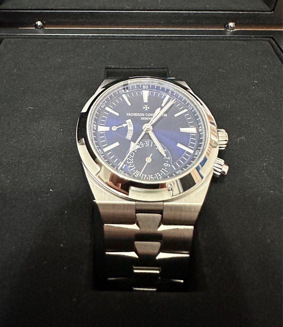 Vacheron Constantine Overseas Dual time 7900V, Luxury, Watches on Carousell