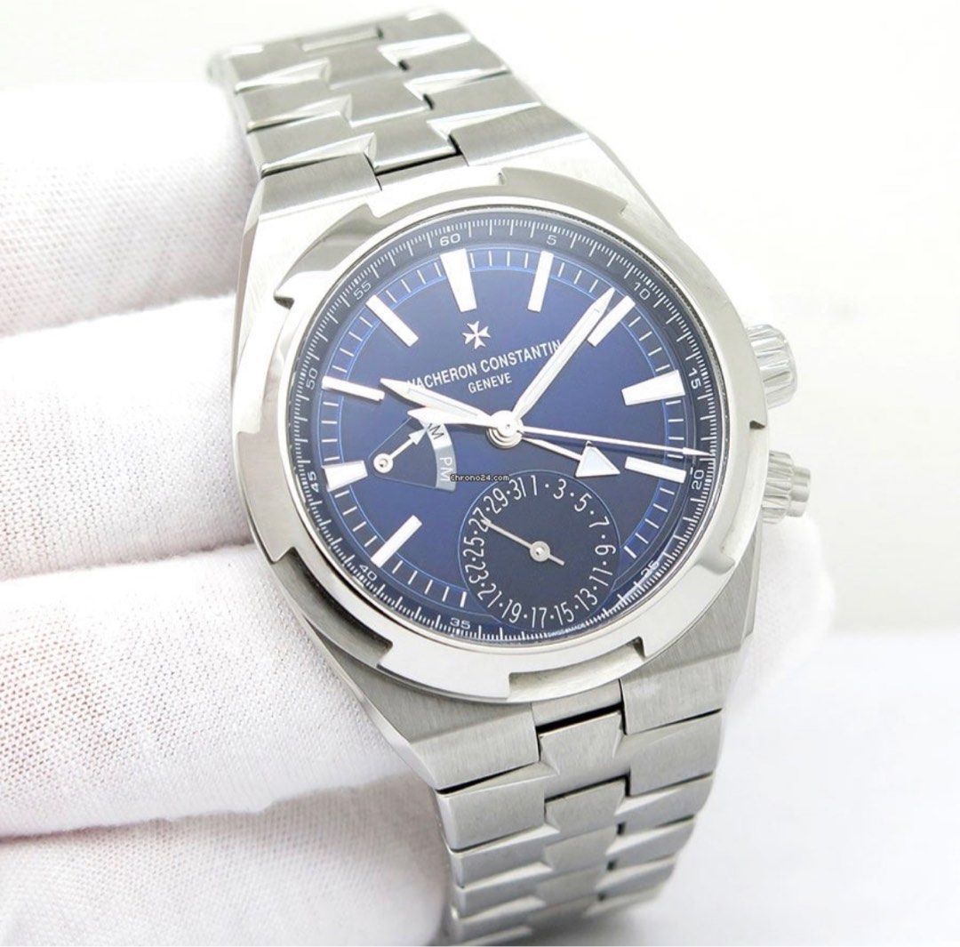 Vacheron Constantine Overseas Dual time 7900V, Luxury, Watches on Carousell