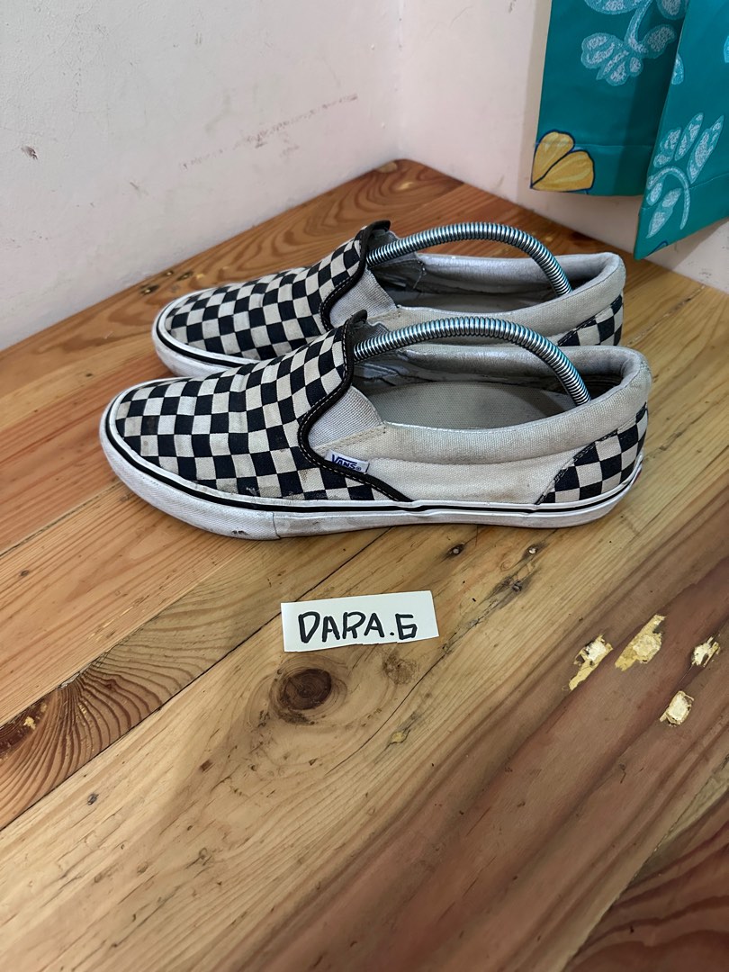 Vans pro checkerboard original resmi, Fesyen Pria, Sepatu , Sneakers di ...
