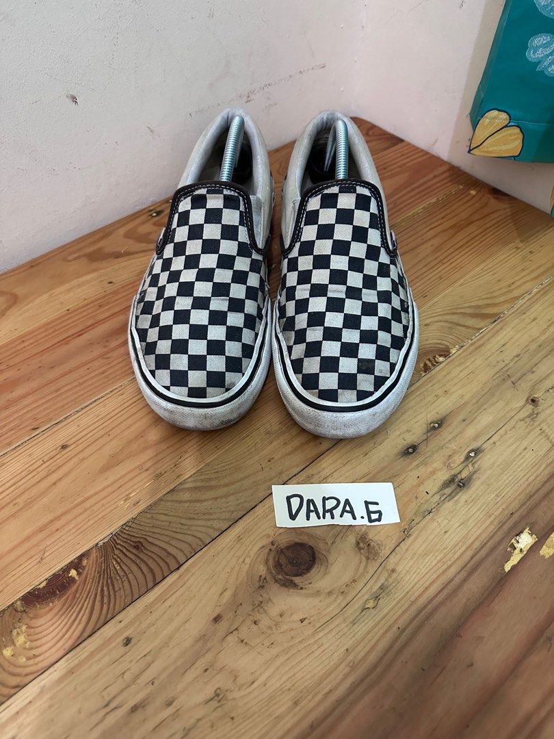 Vans pro checkerboard original resmi, Fesyen Pria, Sepatu , Sneakers di ...