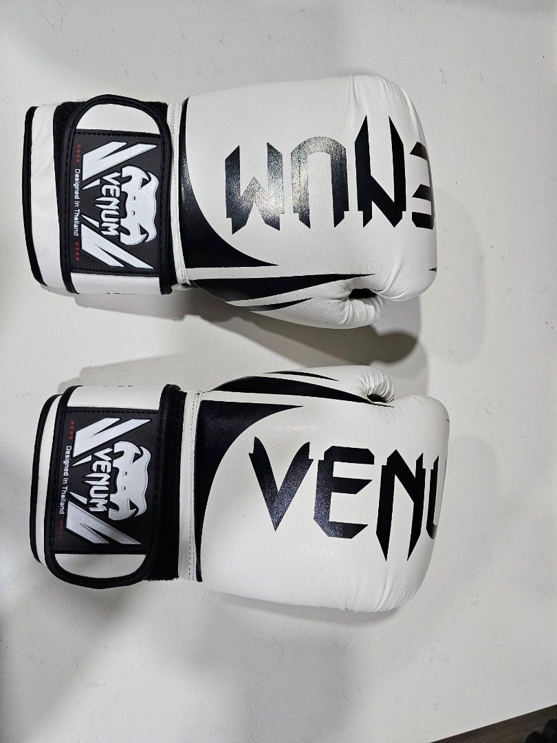 Venum Boxing Glooves (Brand New) White colour, Sports Equipment, Other ...