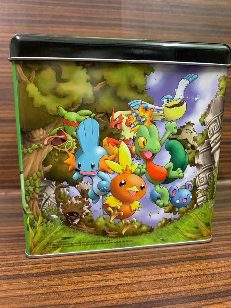 Vintage 2003 nintendo Pokemon Tin Container Box, Hobbies & Toys, Toys ...