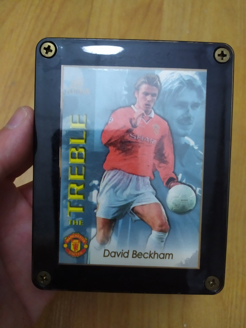 Vintage Futera 1999 Manchester United MUFC David Beckham Trading Card ...
