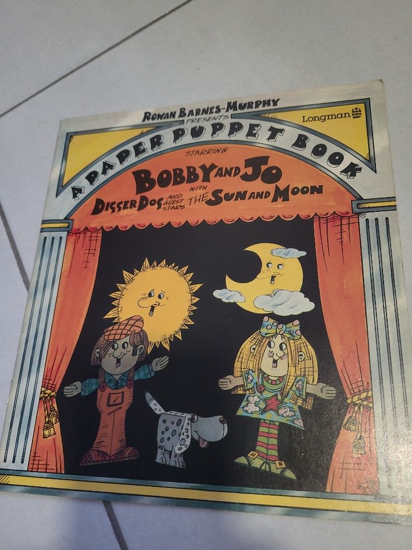 Vintage Rowan Barnes-Murphy A Paper Puppet Book, Hobbies & Toys, Books ...